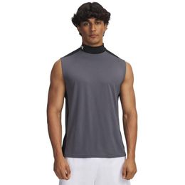 Under Armour Sportshirt "Heatgear Wordmark Sl" in Grau | Gr.: L