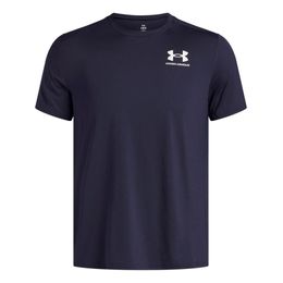Under Armour Sportshirt "Heatgear Fitted T-Shirt" in Blau | Gr.: XS