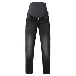 Noppies Mom Fit 7/8 Jeans Azua in Black Denim | Gr.: 27