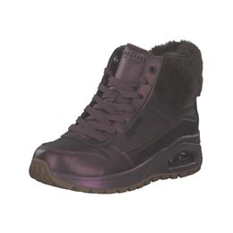 Skechers Stiefelette 'UNO RUGGED' Damen Gr&ouml;&szlig;e 39 aubergine Winterschuhe