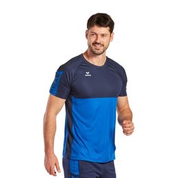 Erima Herren Six Wings T-Shirt in new royal/new navy | Gr.: S