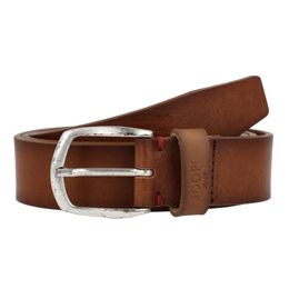 JOOP! Jeans G&uuml;rtel Herren Gr&ouml;&szlig;e 90 cognac / silber