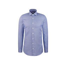 Seidensticker Business Shirt 'Schwarze Rose' male Blue size 37
