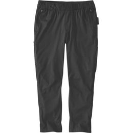Carhartt Funktionshose "Relaxed Fit Ripstop 106194" in Schwarz | Gr.: S