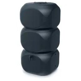 Regenwassertank Prosperplast "Gubo", grau (anthrazit), B:118cm H:58cm T:58cm, Polyethylen, Regentonnen