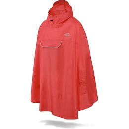 Normani Outdoor Sports Regenponcho Cherrapunji in Rot | Gr.: L/XL