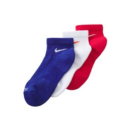 Nike Athletic Socks 'Everyday Plus' male Blue, Red, White size S
