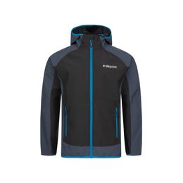 DEPROC Active Softshelljacke XLight CAVELL in Blau | Gr.: 4XL