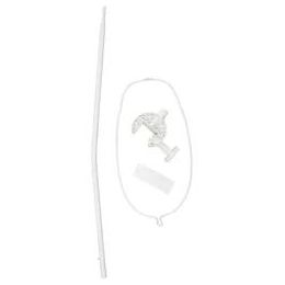 Himmelstange Roba "Hochstahlprofil (0294)", weiß, L:72cm, Gardinenstangen