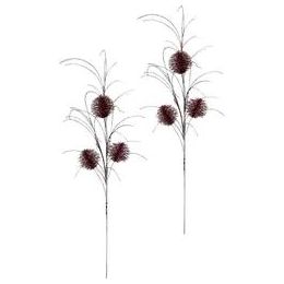 Kunstpflanze I.GE.A., rosa, B:10cm H:60cm T:8cm, Kunststoff, Kunstpflanzen