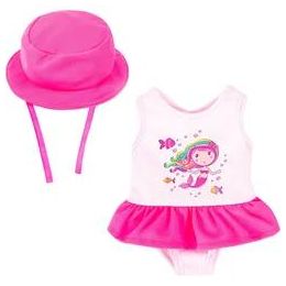 Puppenkleidung BAYER "Badeanzug 38-42 cm", pink (pink, rosa), Puppenkleidung, Kinder