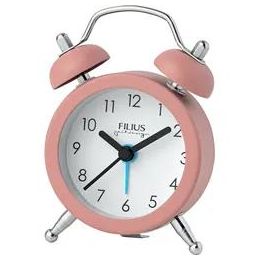 Glockenwecker FILIUS zeitdesign, rosa, Wecker, Reisewecker, Quarzwecker, Kinderwecker, Schlafzimmer, Schulanfang