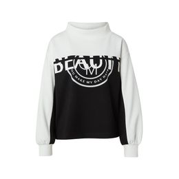 monari Sweatshirt female Black, White size 38