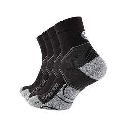 Stark Soul&reg; Stark Soul Socken Herren Gr&ouml;&szlig;e 35/38 grau / schwarz