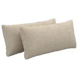 Sit & More Auflagekissen SIT & MORE "Dance", beige (sand), B:60cm H:30cm T:10cm, 100% Polyester, Polsterauflagen