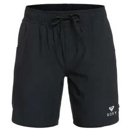 Boardshorts Roxy "Roxy Wave 7"", Damen, Gr. M, grau (anthrazit), 90% Polyester, 10% Elasthan, Hosen