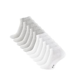 Cotton Prime Socken Damen Gr&ouml;&szlig;e 39/42 hellgrau / wei&szlig;