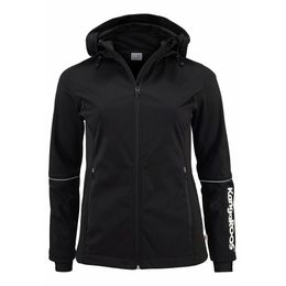 Kangaroos Softshelljacke in schwarz | Gr.: 48