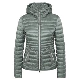 Cartoon Winter Jacket female Green size 38