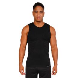 Stark Soul&reg; Stark Soul Seamless Tanktop Unterzieh-Shirt &Auml;rmellos in schwarz | Gr.: M/L