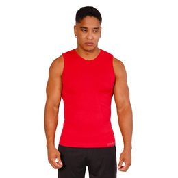 Stark Soul&reg; Stark Soul Seamless Tanktop Unterzieh-Shirt &Auml;rmellos in rot | Gr.: 52/54