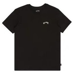 T-Shirt Billabong "Arch Crew", Kinder, Gr. M, schwarz, 100% Baumwolle, Kurzarm, Shirts