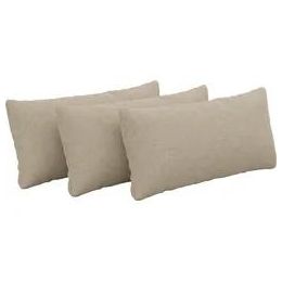 Sit & More Auflagekissen SIT & MORE "Dance", beige (nature), B:60cm H:30cm T:10cm, 95%Polyester 5%Polyamid, Polsterauflagen