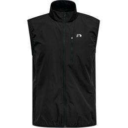 Newline Rei&szlig;verschluss Vest Reflektierend Logo Men's Core Herren in BLACK | Gr.: XXL