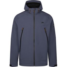 Trespass Regenjacke "Hubbard Softshell Jacket" in Blau | Gr.: XS