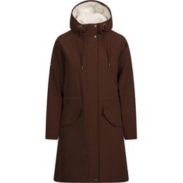 Trespass Regenjacke "Vailsom Rainwear Jacket" in Braun | Gr.: XS
