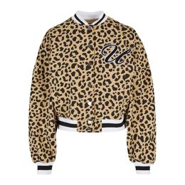 Urban Classics Zip-Kapuzenpullover in unionbeigeleo/black | Gr.: L