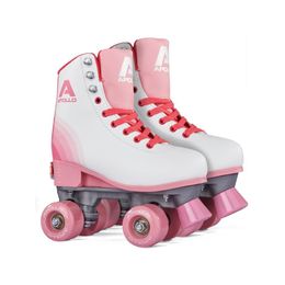 Apollo Rollschuhe Kinder " Classic Roller Retro " in Blossom - Rosa | Gr.: 35-38