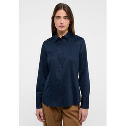 Eterna Langarm Bluse in Dunkelblau | Gr.: 38
