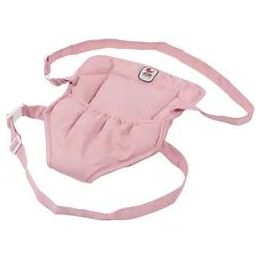Bayer Chic 2000 Puppen Bauchtrage CHIC2000 "Melange rosa", rosa (melange grau, rosa), Puppenausstattungen, KinderB:2cm H:25cm T:2cm, Polyester, B:2cm H:25cm T:2cm