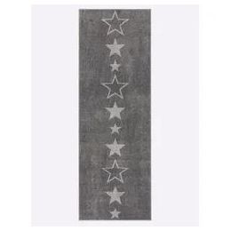 Teppich Heine HOME Gr. 3, grau, B:65cm H:10mm L:270cm, Kunstfaser, Polypropylen, Teppiche
