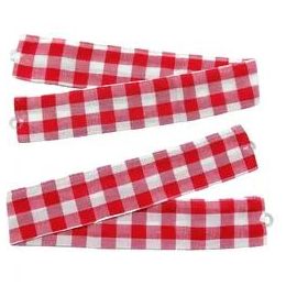 Raffhalter WIRTH "Finja", rot, B:60cm H:6cm, Polyacryl, Raffhalter