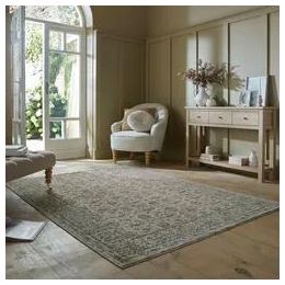 Teppich FLAIR RUGS "Zetta Vintage", gr&uuml;n, B:120cm H:7mm L:160cm, Kunstfaser, Teppiche, Teppich, mit recyceltem Material
