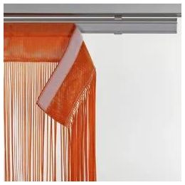 Schiebegardine Liedeco "String" Gr. 1, orange, B:60cm H:245cm, Polyester, Gardinen, HxB: 245x60