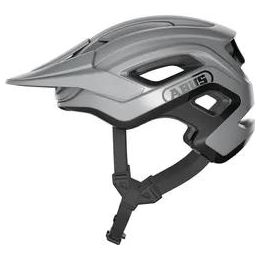 Mountainbikehelm Abus "CLIFFHANGER" Gr. S, silber (silberfarben), Helme, S Kopfumfang: 51cm - 55cm, unifarben