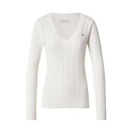 Hollister Pullover Damen Gr&ouml;&szlig;e XL wei&szlig;