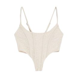 Bershka Top female Beige size S