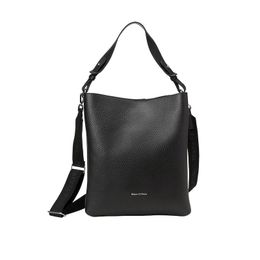 MARC O'POLO ACCESSORIES Hobo »BRINJA« Henkeltasche, Schultertasche, Umhängetasche mit kurzem Tragegriff schwarz