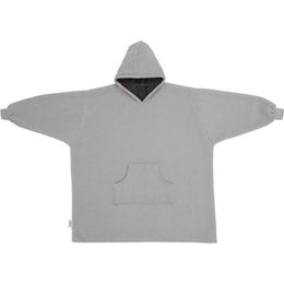 s.Oliver Wohndecke »Lounge Hoodie« mit Kapuze, Ärmeln und Tasche grau Obermaterial: 100% Polyester B/L: 110 cm x 100 cm