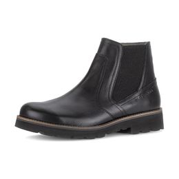 Pius Gabor Chelseaboots, Stiefelette, Businessschuh mit Ziernähten, Schuhweite G (= weit) schwarz 11 (46) 11 (46) Chelseaboots mit Stretcheinsatz...