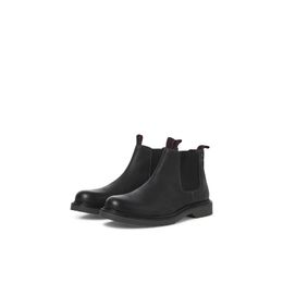 Jack & Jones JACK & JONES Chelseaboots »JFWLEYTON« mit Blockabsatz schwarz 43 43 Klassische Boots mit Stretcheinsatz