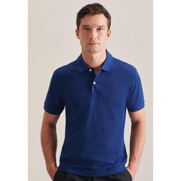 Seidensticker Poloshirt Polo Uni blau XL XL Passform: Slim