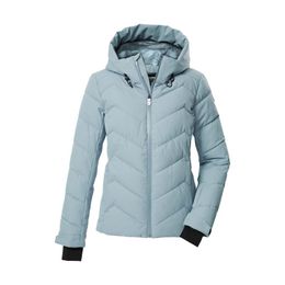 Killtec Skijacke »KSW 31 WMN SKI QLTD JCKT« Winddichte, wasserabweisende Skijacke mit Daunenoptik und Schneefang hellblau 38 38 Skijacke in...