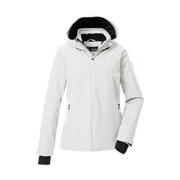 Killtec Skijacke »KSW 33 WMN SKI JCKT« Damen Skijacke: wasserdicht, atmungsaktiv, verstellbar, PFAs-frei naturweiß 44 44 Damen Skijacke mit...