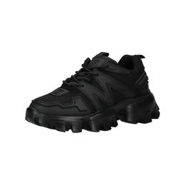 Steve Madden Sneaker »Sneaker Lederimitat/Textil« Schwarz/Schwarz 46 46 Verschluss: Schnürung