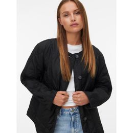Véro Moda VERO MODA Steppjacke »VMMILLIE JACKET NOOS« mit durchgehender Knopfleiste Black XL XL Steppjacke von Vero Moda